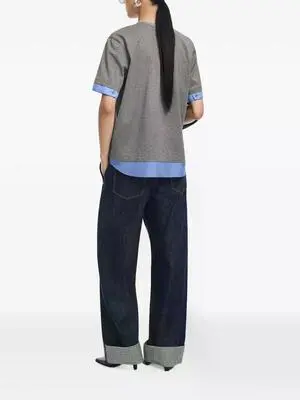JNBY Straight-leg Turned-up Jeans