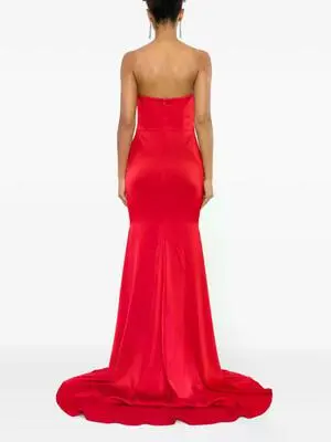 Alex Perry Strapless Fishtail Gown
