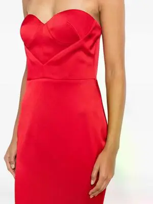 Alex Perry Strapless Fishtail Gown