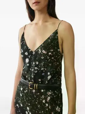 LESS Floral-print Top