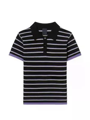 JUUN.J Striped Polo Shirt