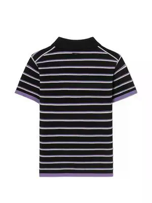 JUUN.J Striped Polo Shirt