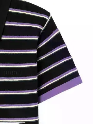 JUUN.J Striped Polo Shirt