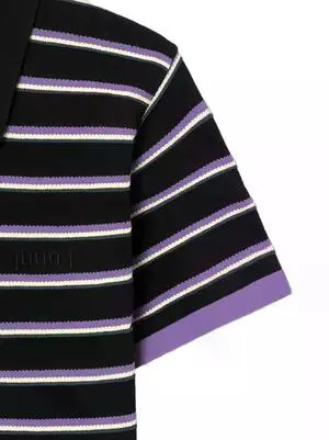 JUUN.J Striped Polo Shirt