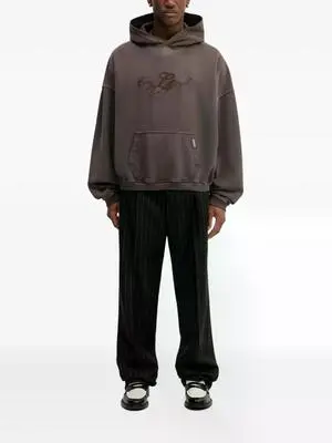 REPRESENT Embroidered Hooded Sweatshirt