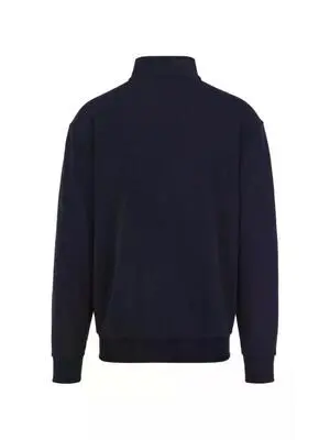 Lacoste Quarter-zip Logo-patch Sweater