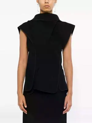 Maticevski Panelled Zip-up Blouse