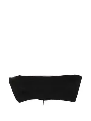 Maticevski Bonded Bandeau Blouse - Black