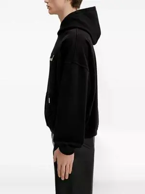 REPRESENT England Print-detail Hoodie - Black