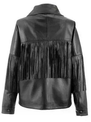 DANCASSAB Taylor Fringe-detailing Jacket
