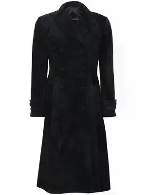DANCASSAB Nova Double-breasted Coat - Black