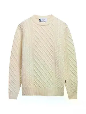 SEBAGO Flemish Irish Cable-knit Sweater - White