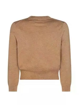 MARANT ETOILE Lona Logo-embroidered Cardigan