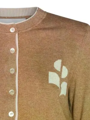 MARANT ETOILE Lona Logo-embroidered Cardigan