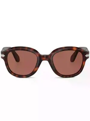 Persol Round-frame Sunglasses - Brown