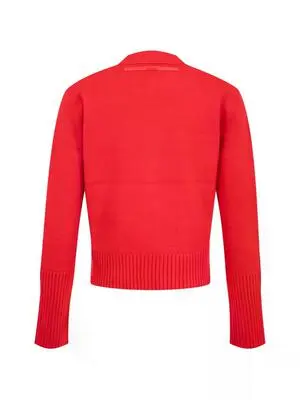 Sacai Ribbed-knit Cardigan