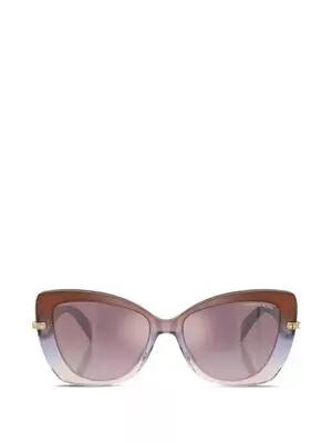 Michael Kors Atlanta Cat-eye Sunglasses - Brown