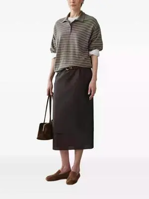 LESS Striped Wool Polo