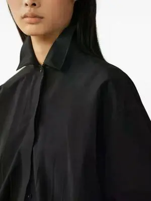 LESS Pleated Long-sleeve Shirt