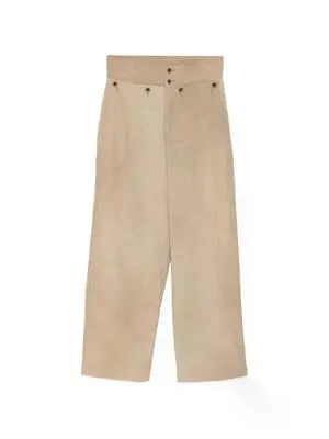 UMA WANG Paulo Trousers - Brown