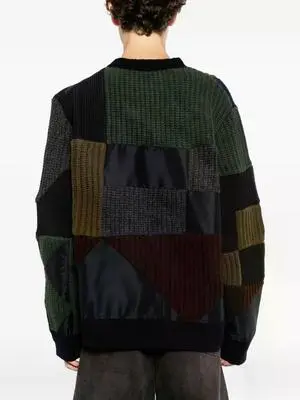 Sacai Saicai X A.p.c. Quilts Sweater
