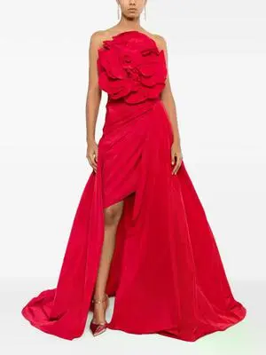 Pamella Roland Taffeta Gown