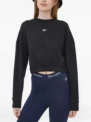 REEBOK Logo Sweatshirt - Black