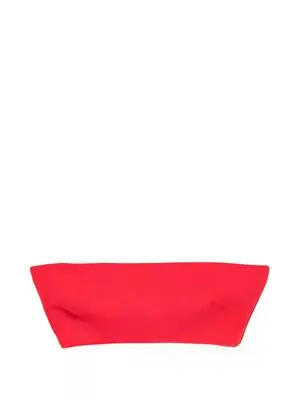 Maticevski Bonded Bandeau Blouse - Red