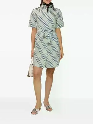 Burberry Check Mini Shirt Dress