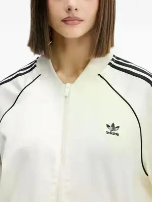 Adidas Sst Zip Striped Sweatshirt