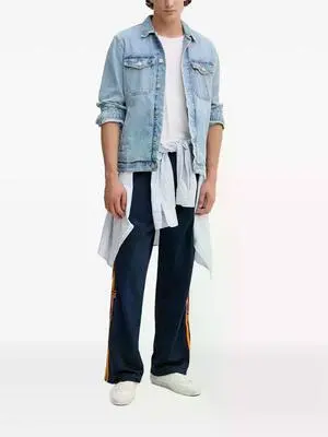 Adidas Side Stripe Press-stud Trousers