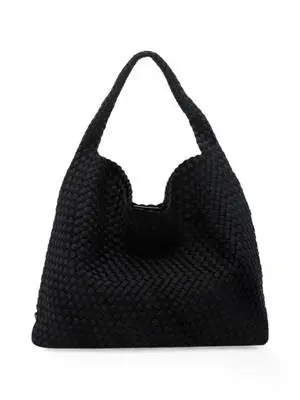 EN AVANT Venezia Woven Tote Bag - Black