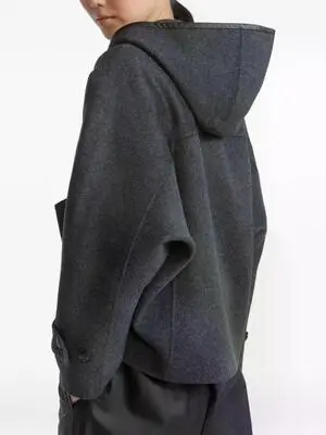 YVES SALOMON Hooded Double-sided Jacket