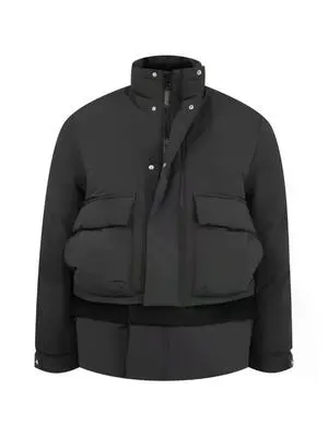 Sacai Layered Puffer Jacket - Black