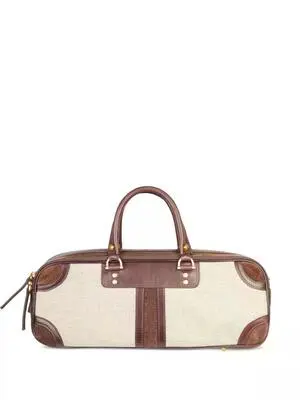 JNBY Panelled Leather Tote Bag - Neutrals