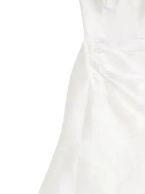ISABEL SANCHIS Ruched Strapless Gown
