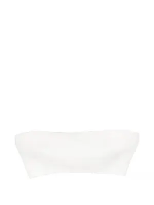Maticevski Bonded Bandeau Blouse - White