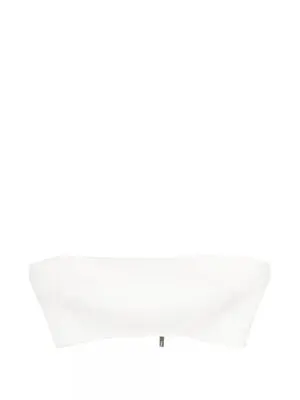 Maticevski Maticevski Bonded Bandeau Blouse White