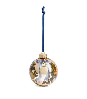 Harrods Glass Festive Banquet Bauble