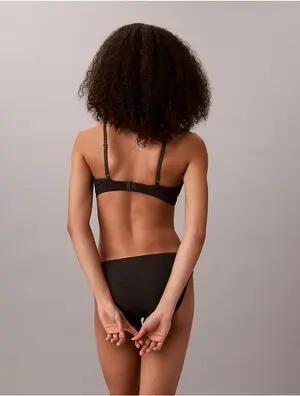 Calvin Klein Classic Comfort Cozy Waffle Lightly Lined Triangle Bra