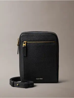 Calvin Klein Premium Leather Crossbody