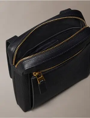 Calvin Klein Premium Leather Crossbody