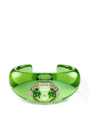 SWAROVSKI Dulcis Crystal Cuff Bracelet - Green