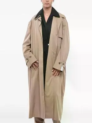 Rokh Layered-detail Trench Coat