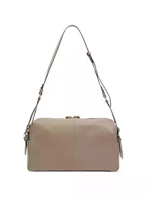 Pinko Buckle Detail Shoulder Bag - Neutrals