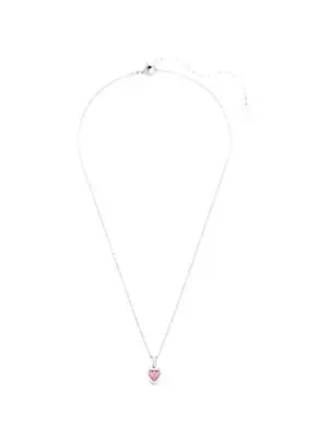 SWAROVSKI Chroma Heart-pendant Necklace - Silver