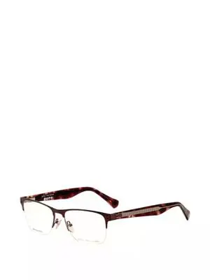 John Varvatos Half-rim Rectangle-frame Glasses