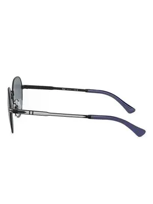 Persol Rimmed Round Sunglasses
