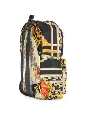 Junya Watanabe Scarf-print Silk Backpack - Multicolour