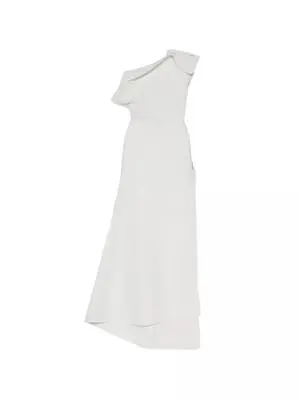 Maticevski Bonded Architectural Gown - White